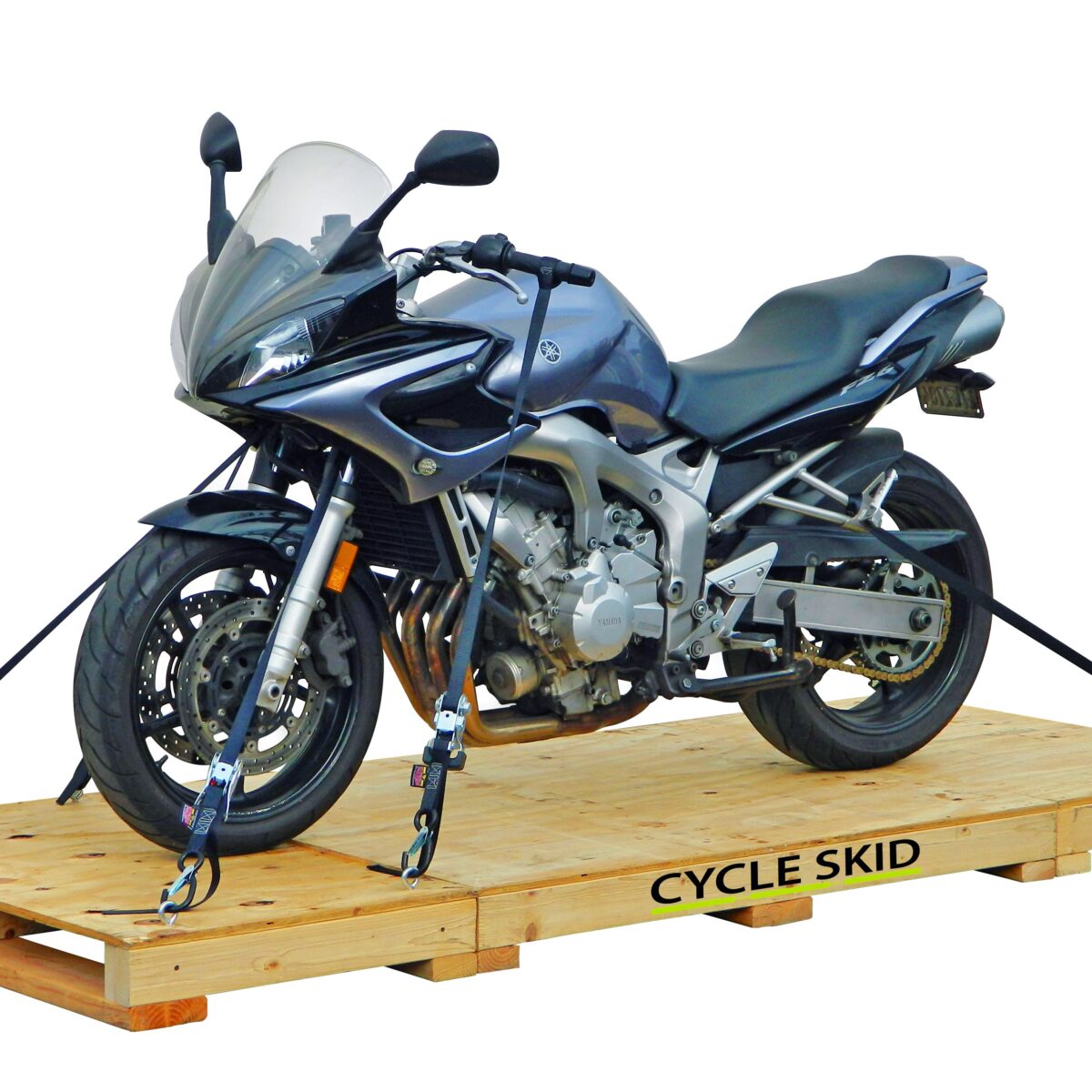 Cycle Skid Motorcycle Shipping Platform by Motorcyce Shipppers